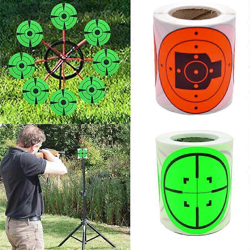 200PCS Adhesive Target Stickers For Shooting Splatter Splash Shooting ...