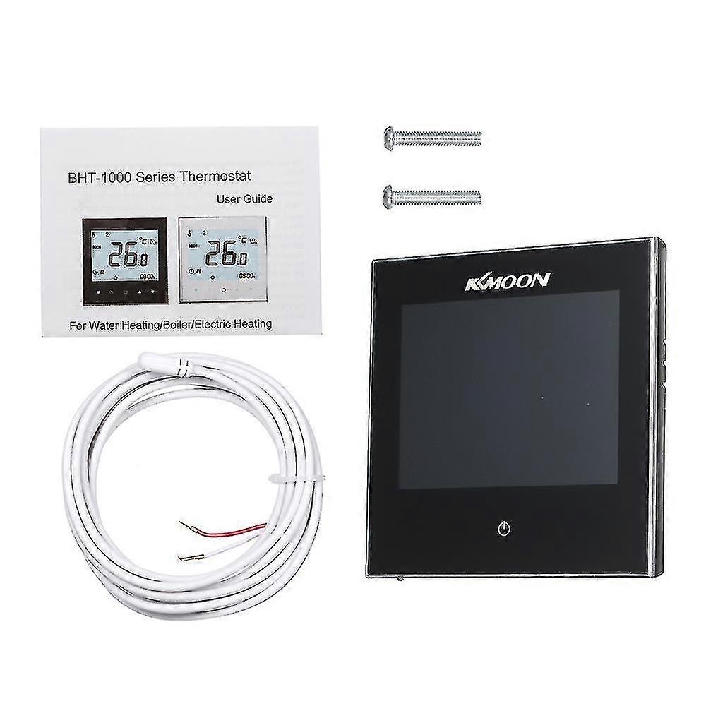Kkmoon Digital Underfloor Heating Thermostat For Electric Heating System Floor & Air Sensor With ...
