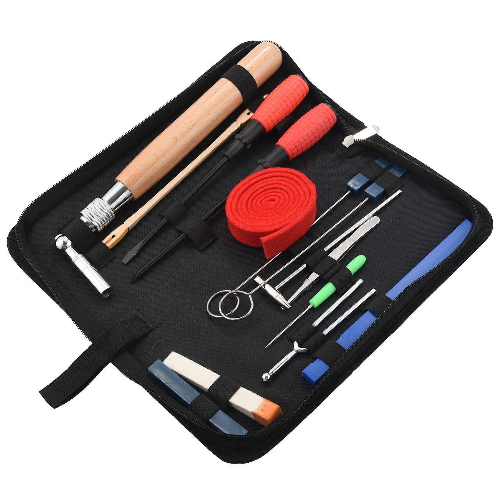 Professional Piano Tuning Kit Tuner Tools Set Piano Tuning Tool Wooden ...