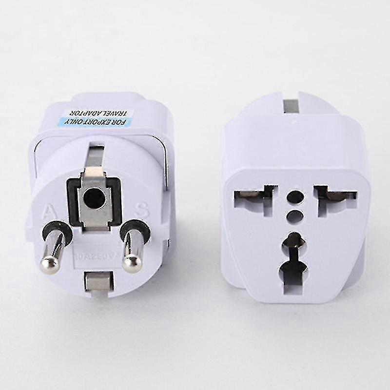 1pc European Plug Adapter Schuko Type E/f Worldwide Universal Travel ...
