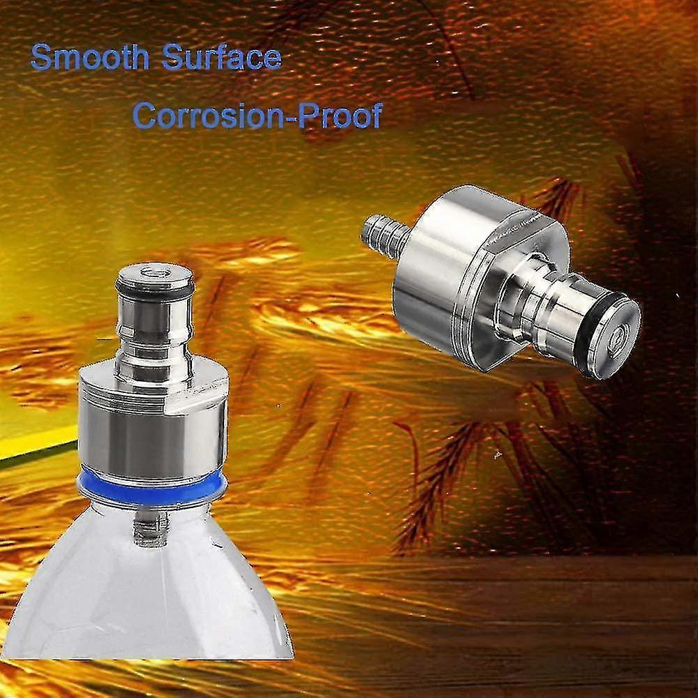 Stainless Steel Carbonation Cap Counter Pressure Bottle Filling With 5/ ...