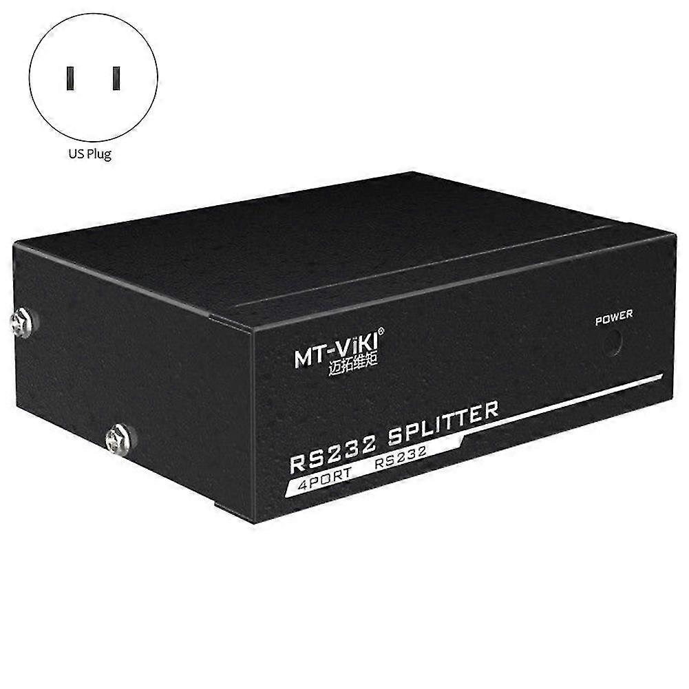 MT-RS104 Active Serial RS232 Splitter 1 to 4 RS232 Bi-Direction ...