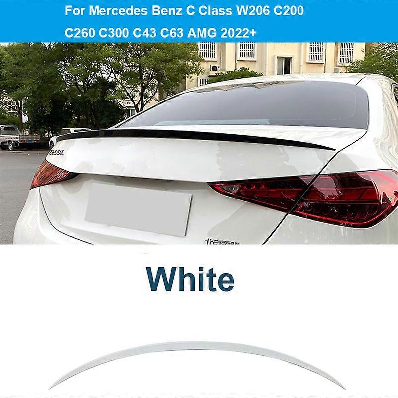 Tail Tailgate Spoiler For Mercedes Benz C Class W206 C200 C260 C300 C43 ...