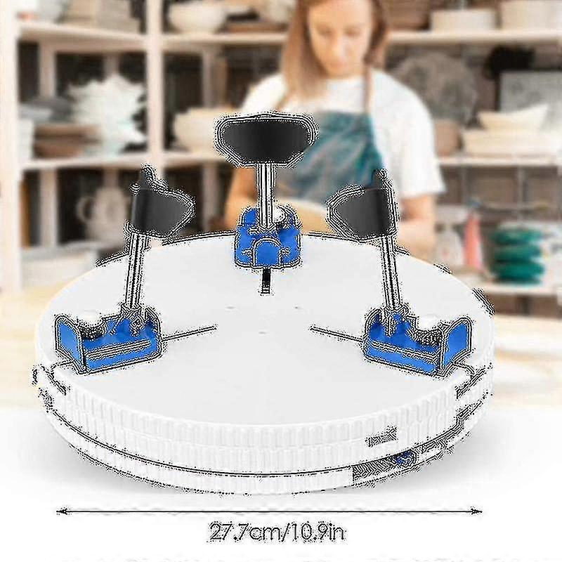 Ceramic Art Repair Tool,art Teaching Turntable Clamp, Can Automatically ...