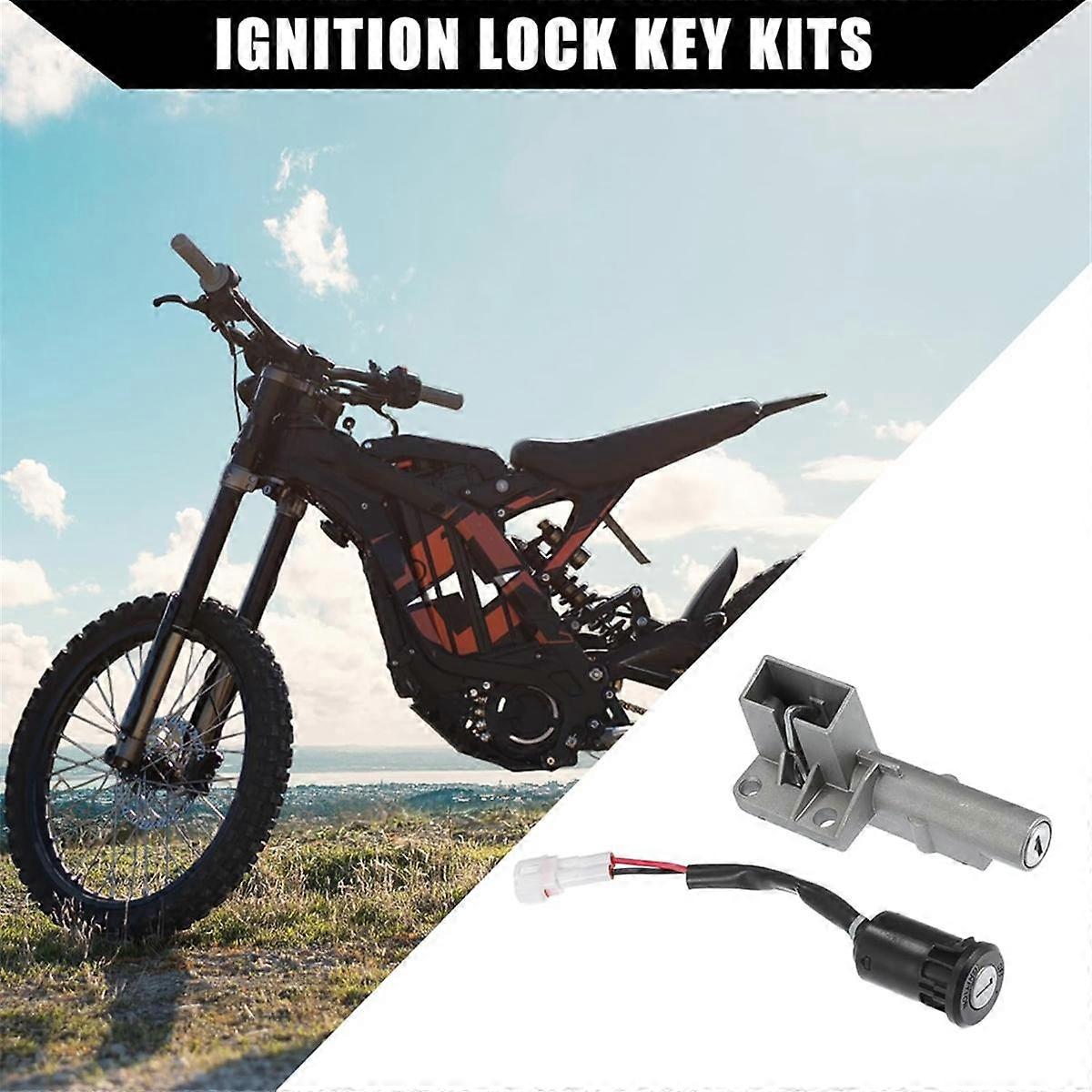 Motorcycle Ignition Switch Lock Key Set for Surron Light Bee X/S X260 ...