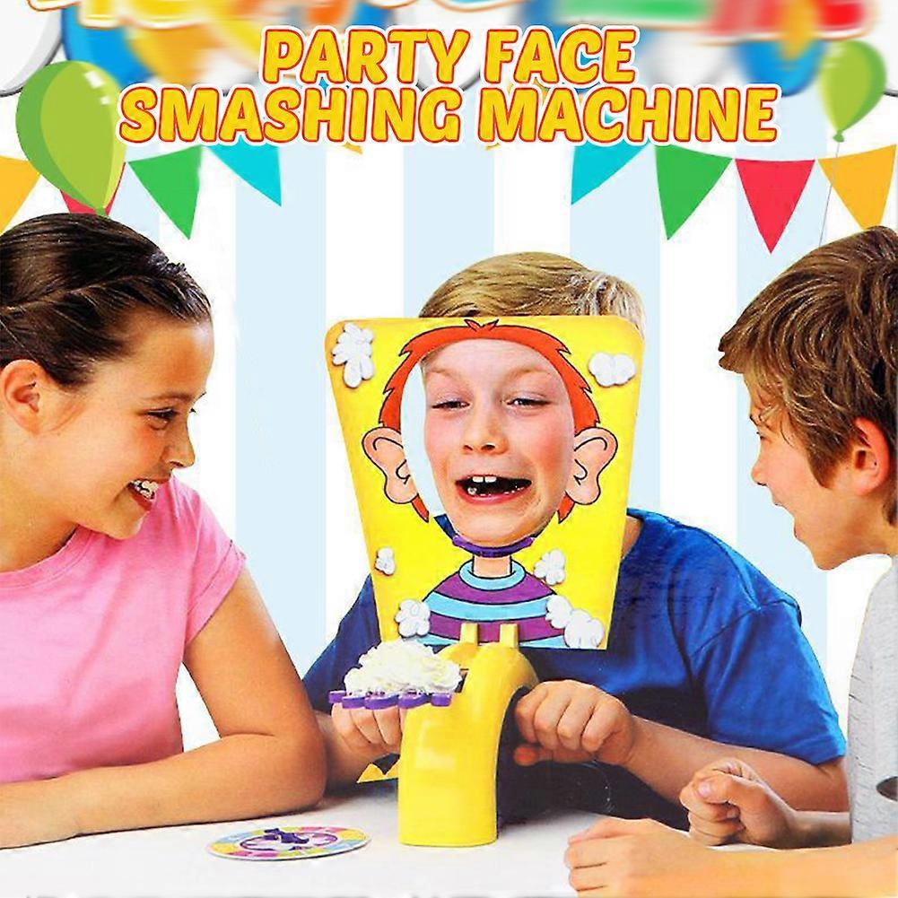 Pieface Game for Kids & Adults, Fun Cream Pie In The Face Toy, Face ...