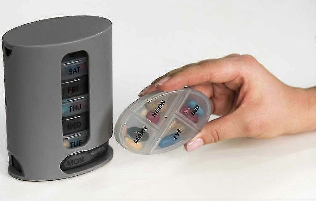 Medication Dispenser 7-day Tablet Box Weekly Dispenser Pill Box Pill ...