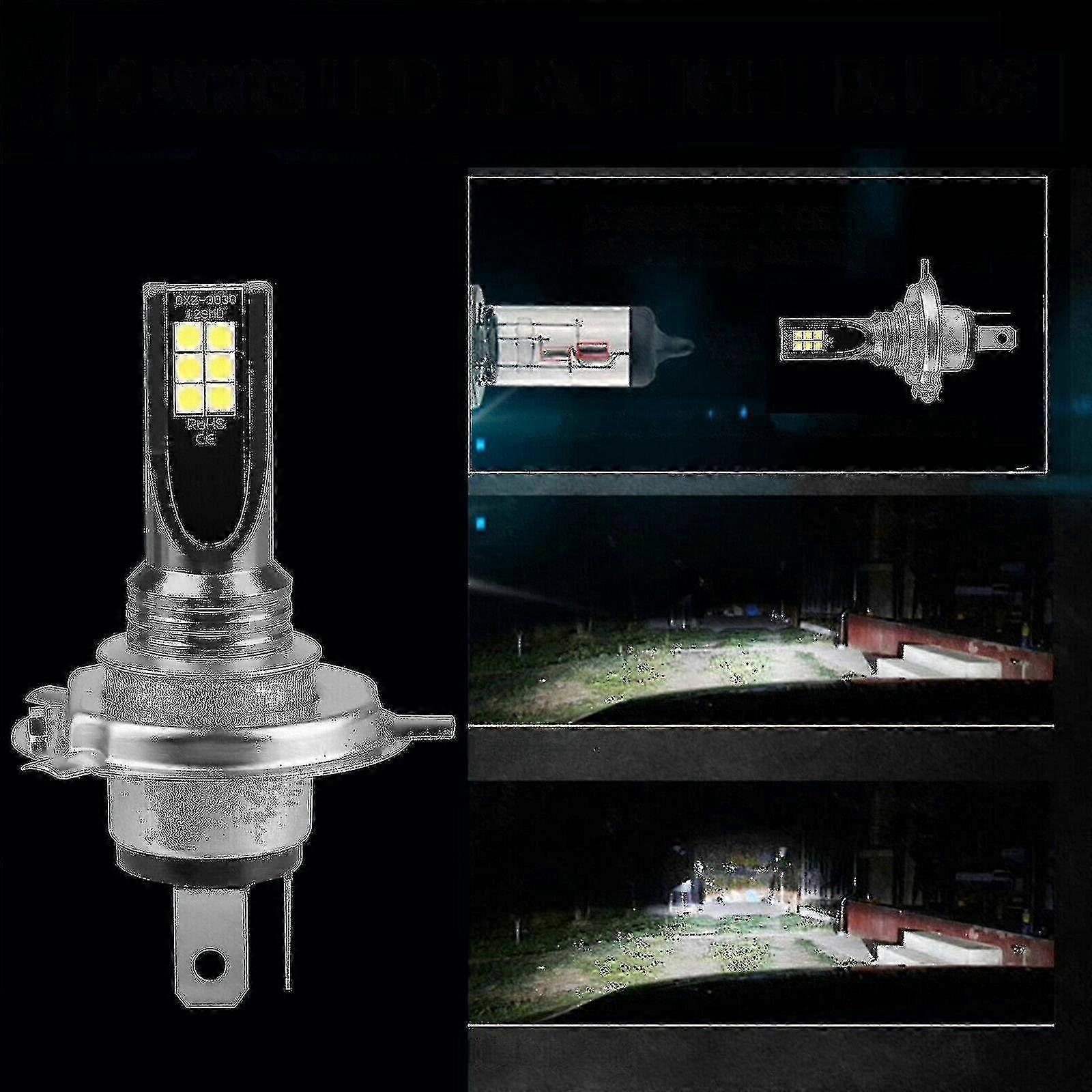 H4 LED Car Bulbs - Enhanced Night Visibility | Fruugo UK
