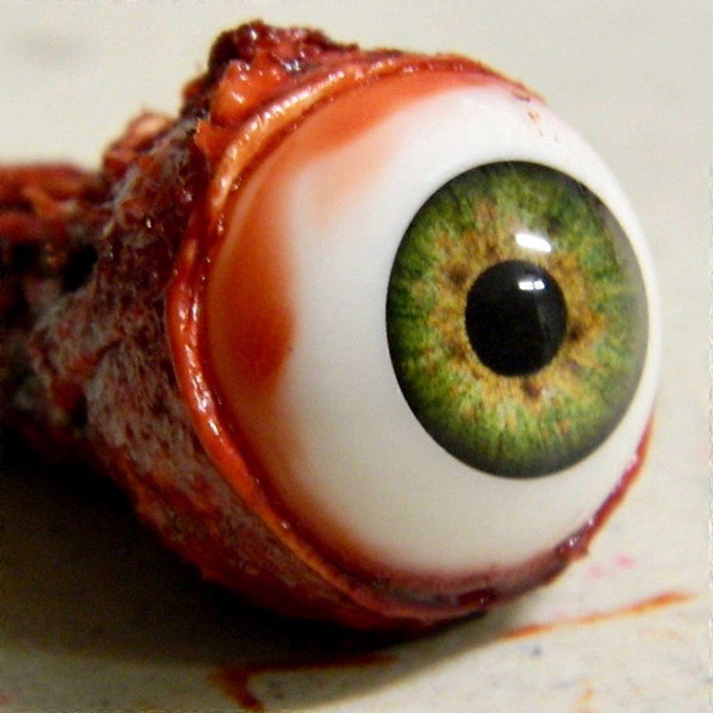 Halloween Realistic Eyeball Artificial Eyeball Bloody Eyeballs Prank ...