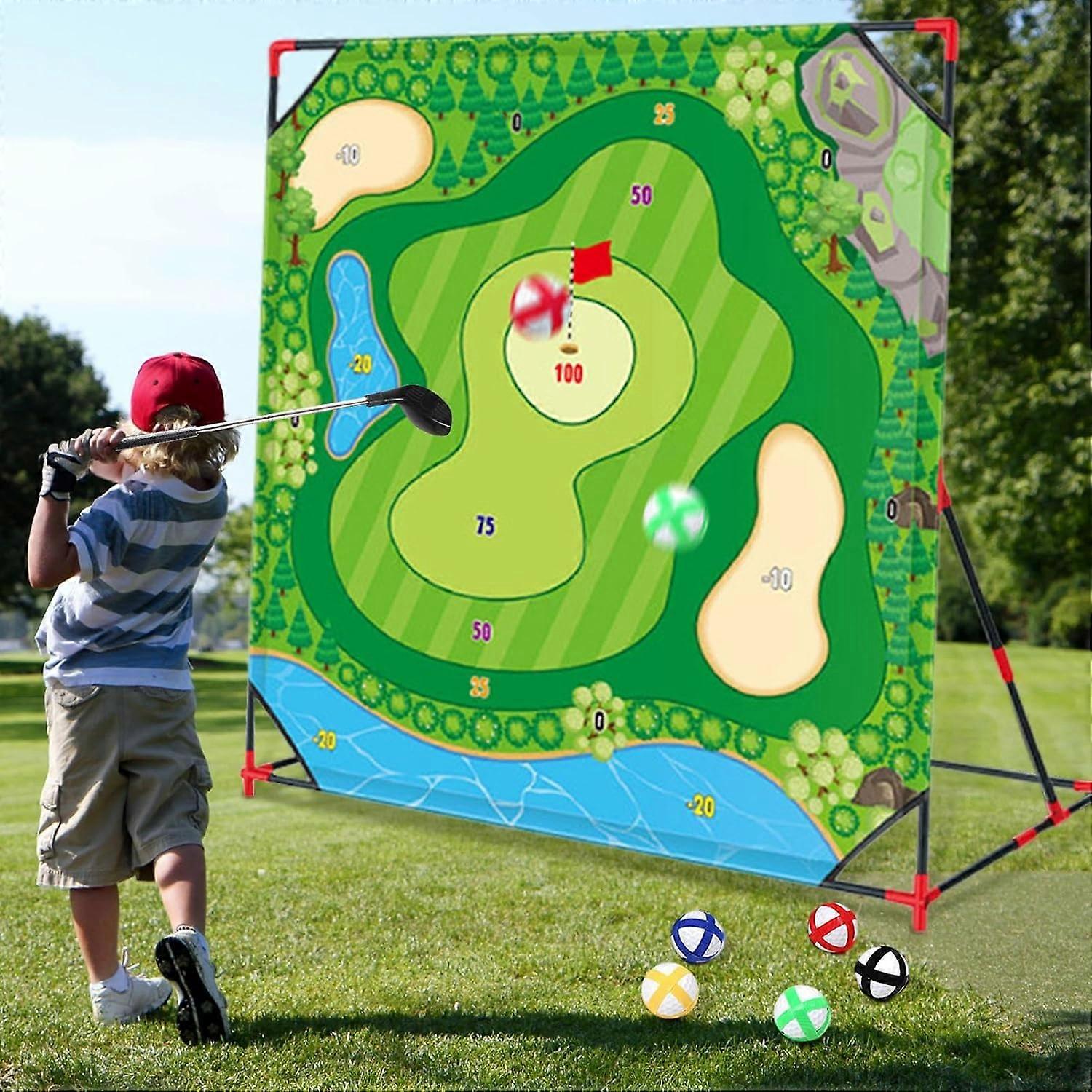 Battle Golf Spiel | Indoor & Outdoor Golf Übungsmatte Set mit Putting ...