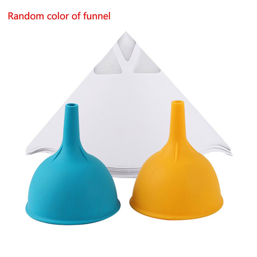 101pcs Paint Mixing Paper Funnel 100 Mesh Silicone Large Paper Funnel ...