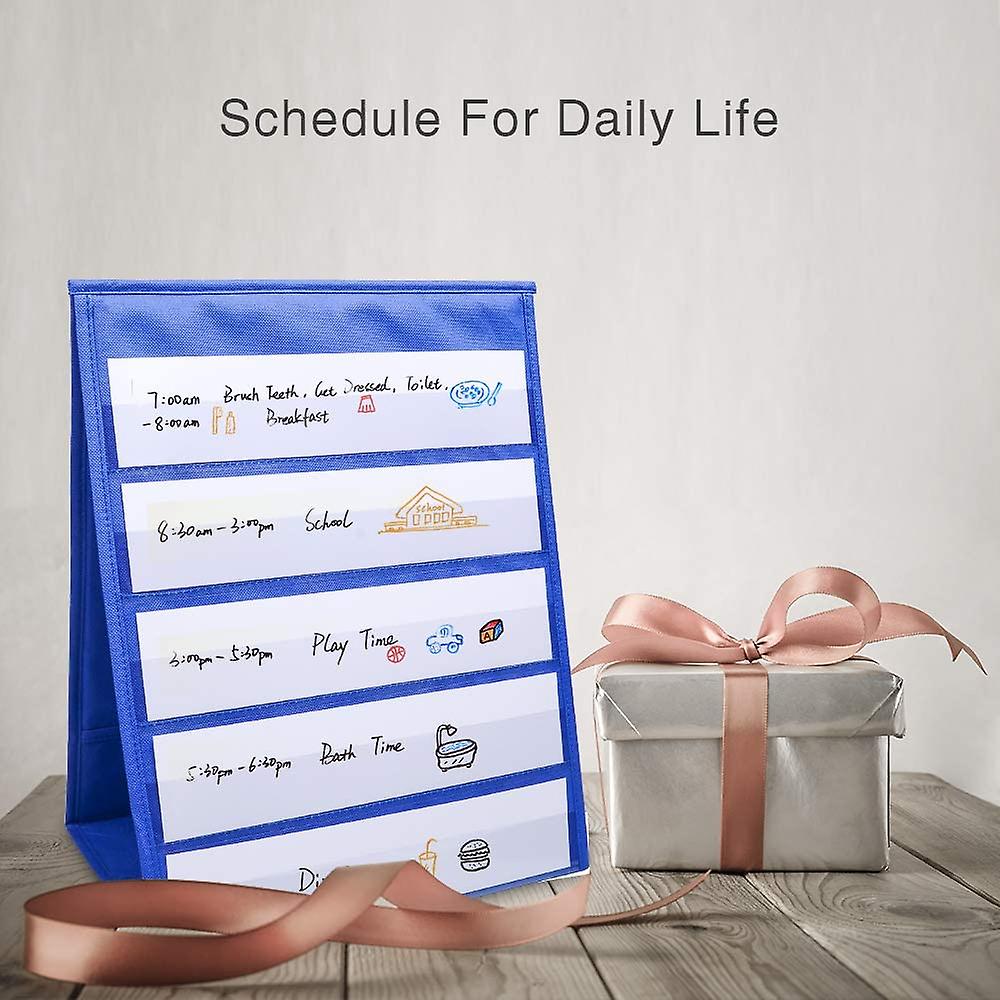 Double Sided Tabletop Pocket Chart, Free Standing Tabletop Tabletop ...