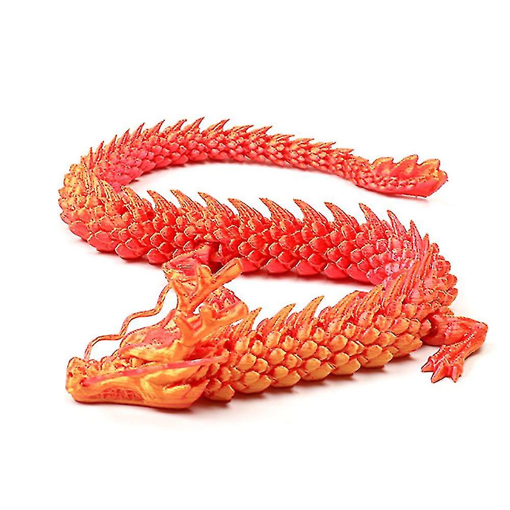 Dragon Dragon Toy Figurine With Movable Joints 3d Printed Articulated ...