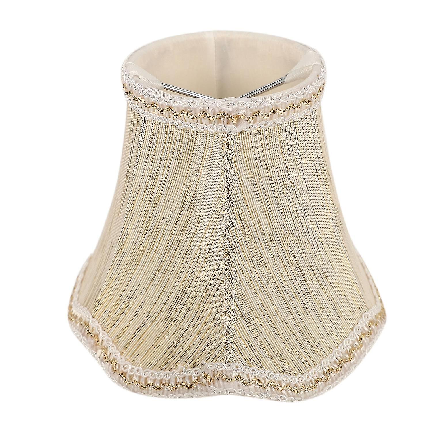 Set Of 6 Chandelier Shades,only For Candle Bulbs,clip-on Fitter Lamp ...