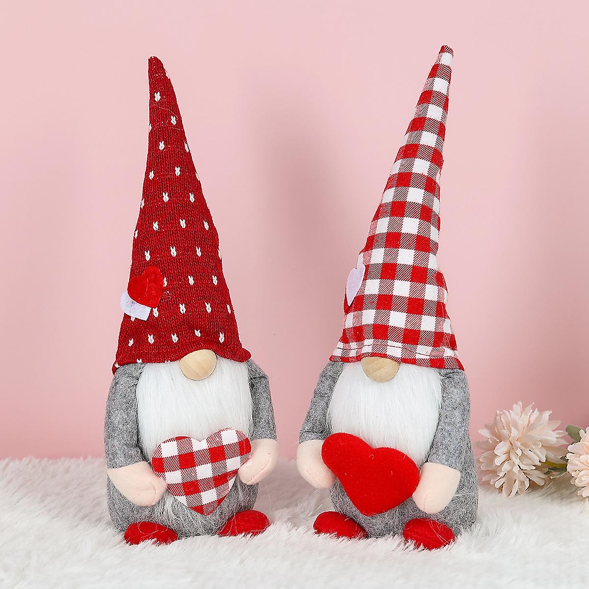 2023 Valentine's Day Gift Faceless Gnome Doll Nordic Valentines Day ...