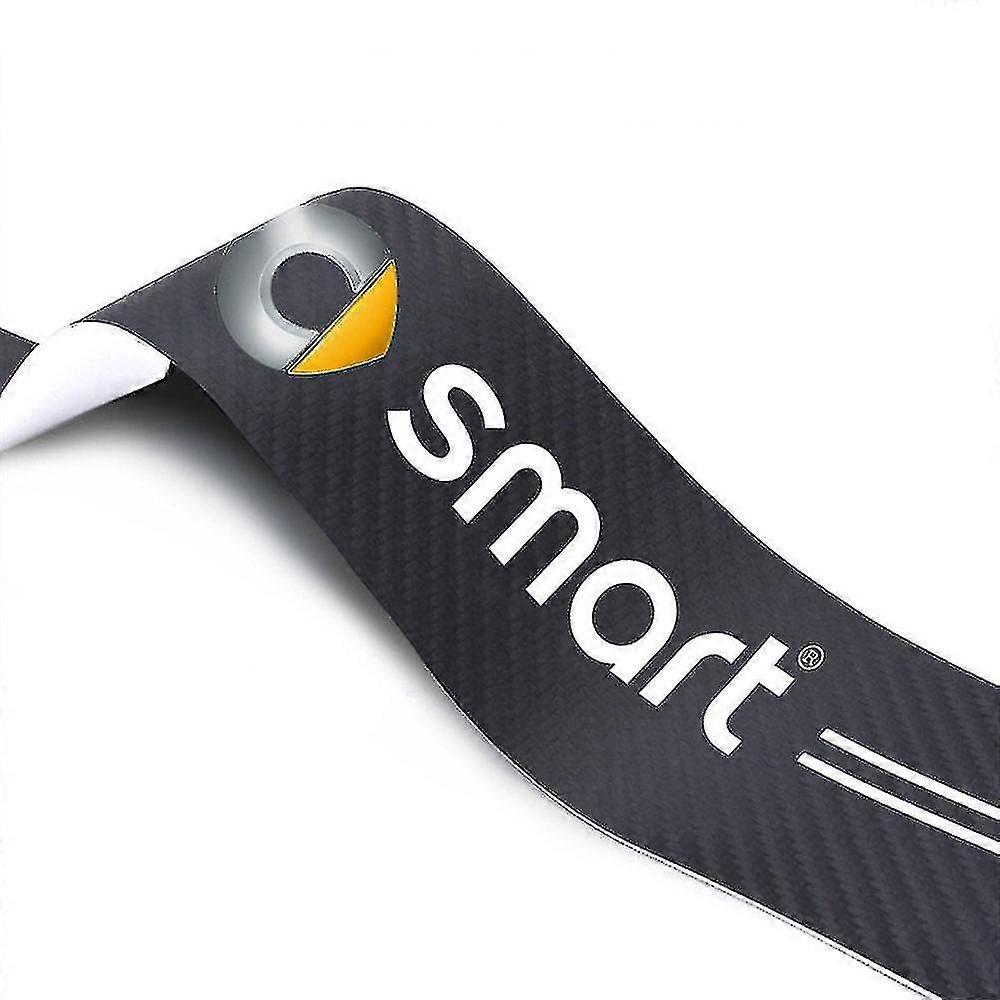 4pcs Car Threshold Stickers Door Carbon Fiber Sill Protector Film Decal ...