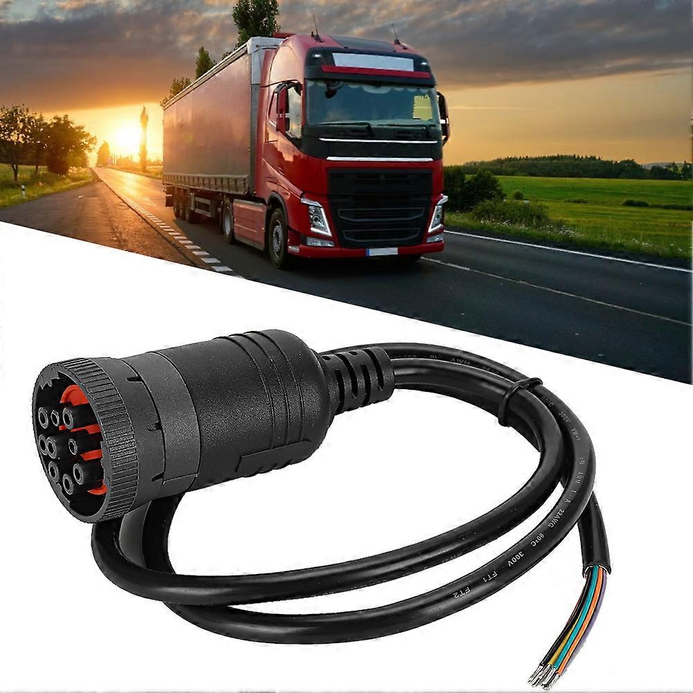 J1939?9Pin Diagnostic Cable Adapter Connector for Cummins Universal ...