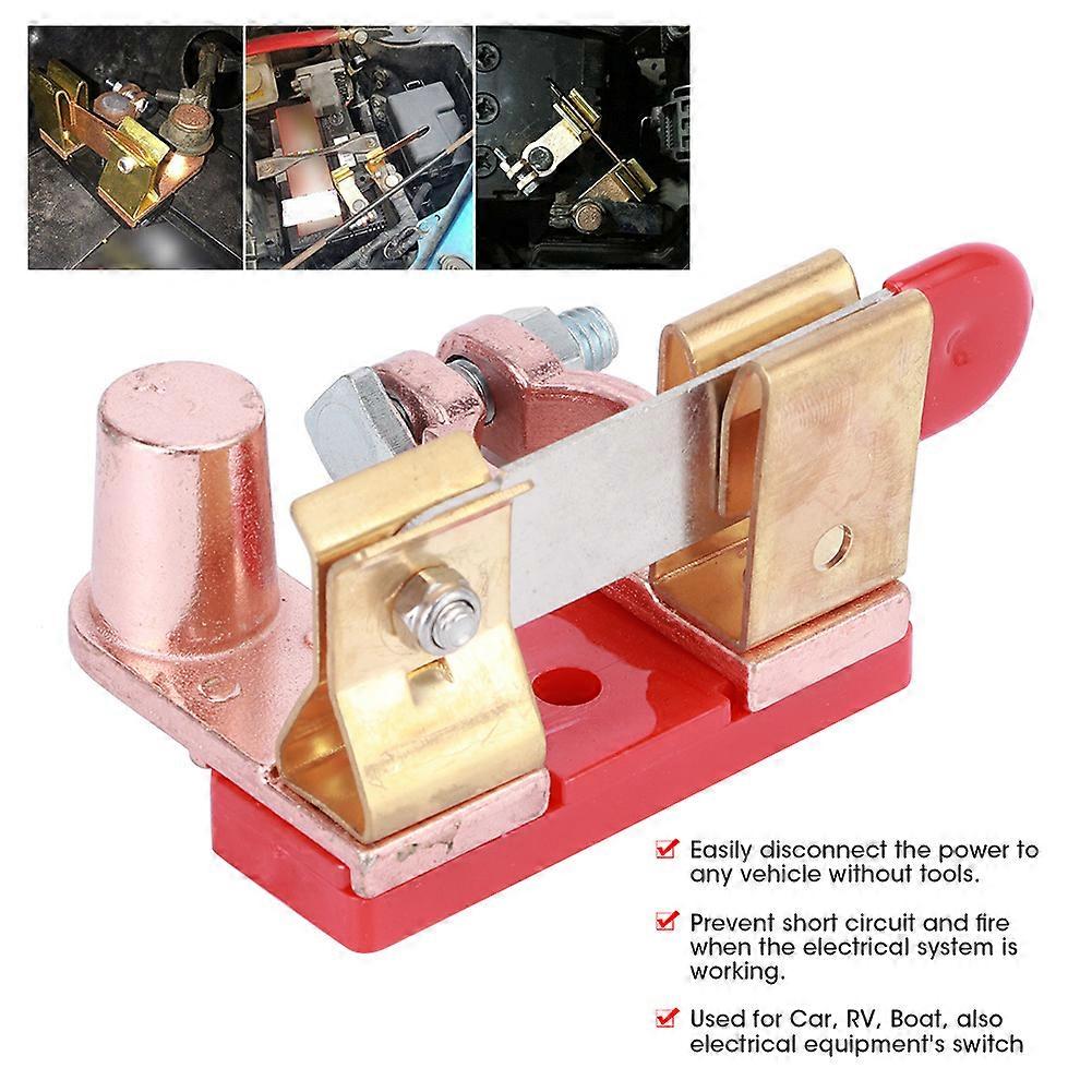 Blade Switch Battery Disconnect Power Isolator Cut Off for Car Boat RV ...
