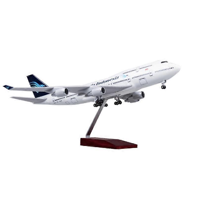1/150 Scale Model Diecast Resin Airplane Boeing B747 Garuda Indonesia ...