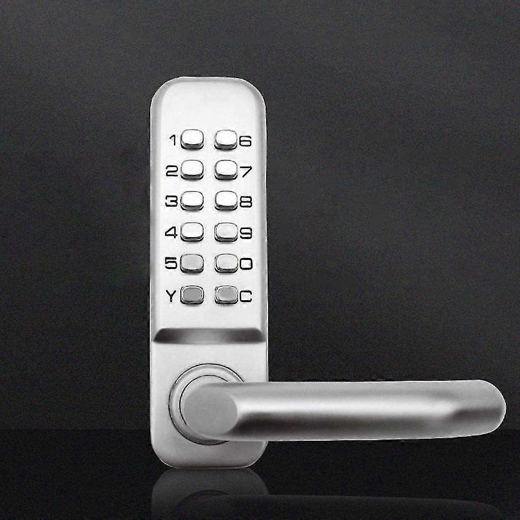Keyless Digital Combination Locks Keypad Entry Door Lock Waterproof No ...