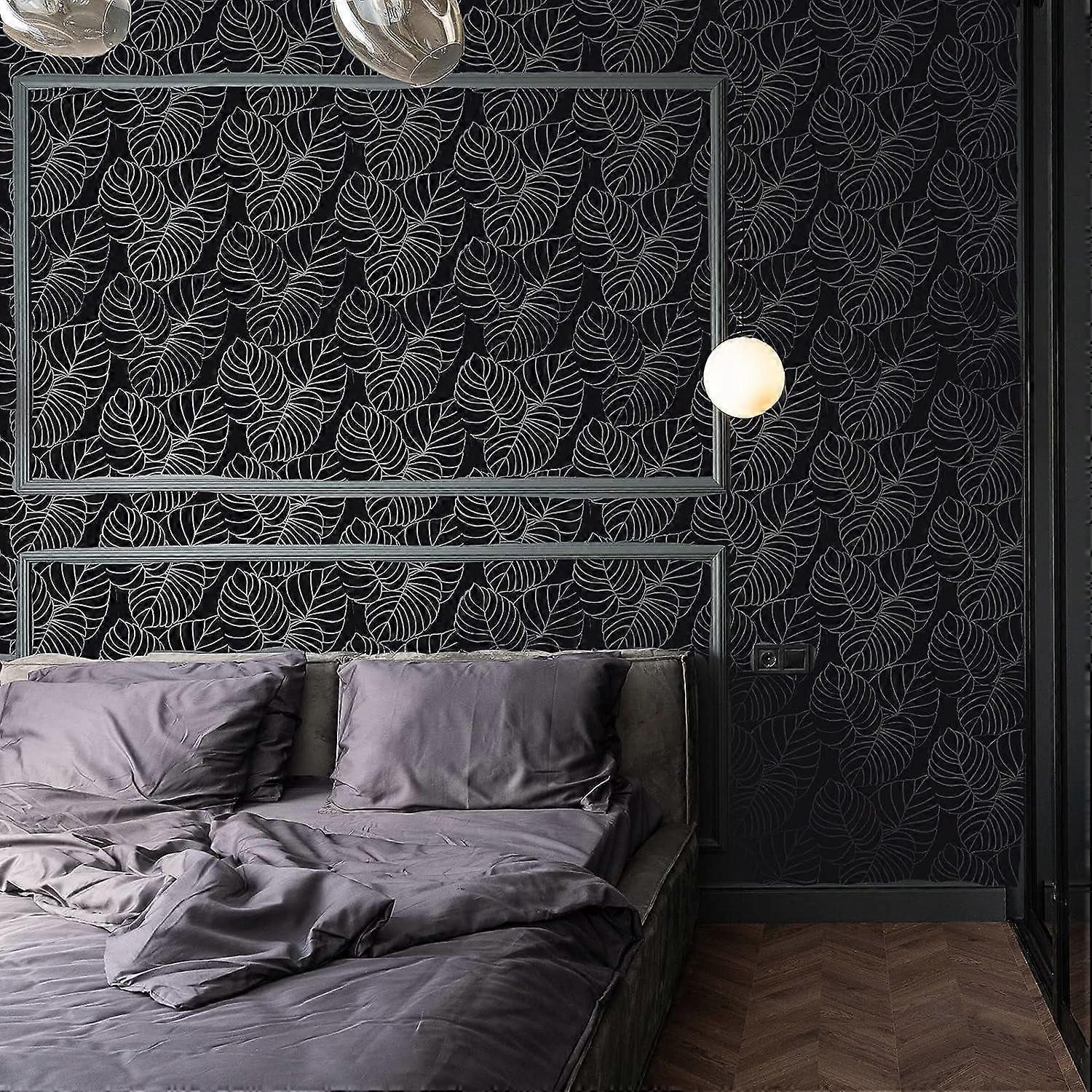 Tropical Leaves Stencil 11.8x11.8 inch Palm Fern Leaf Stencils Plastic ...