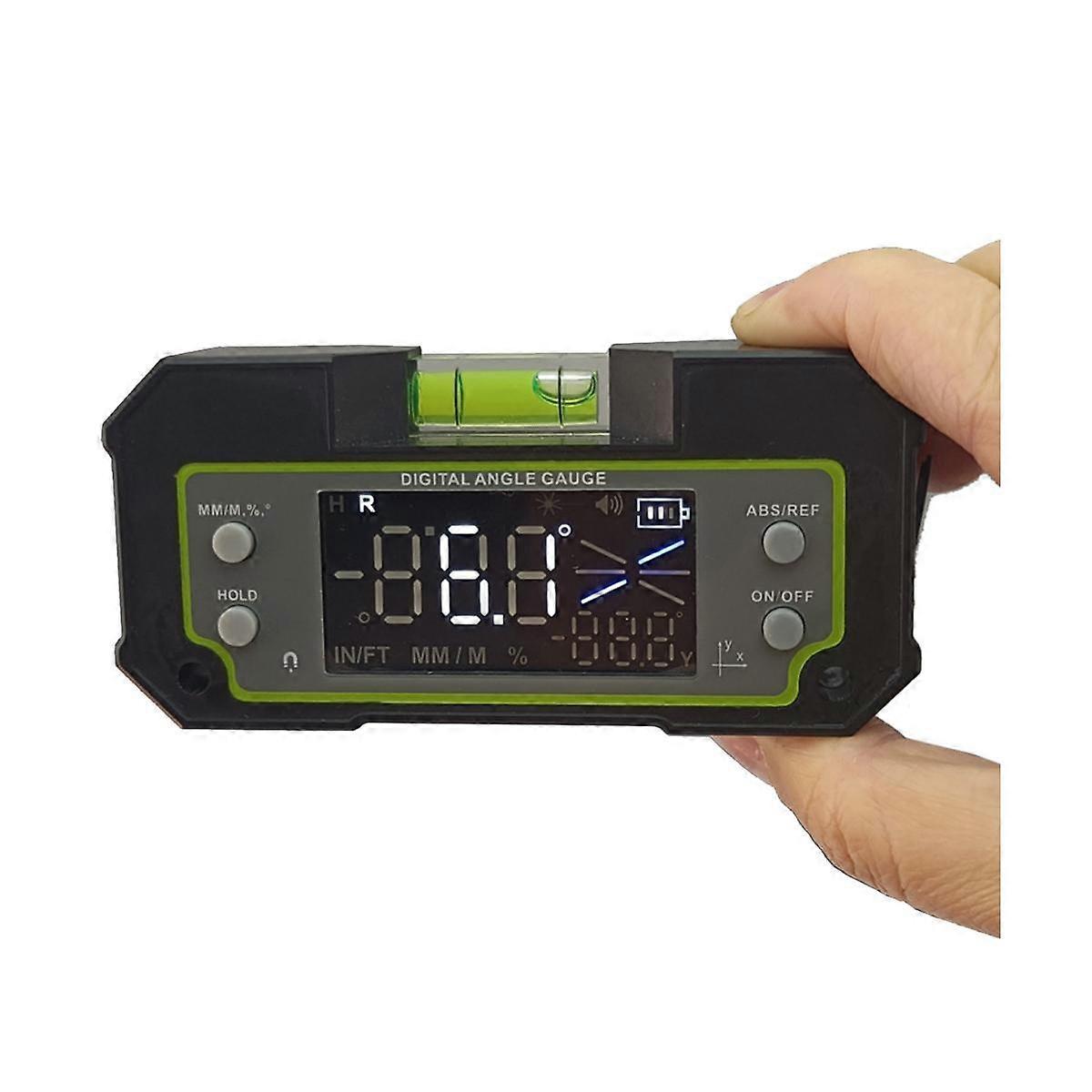 Bluetooth Level Inclinometer Dual Axis Digital Protractor Measuring ...