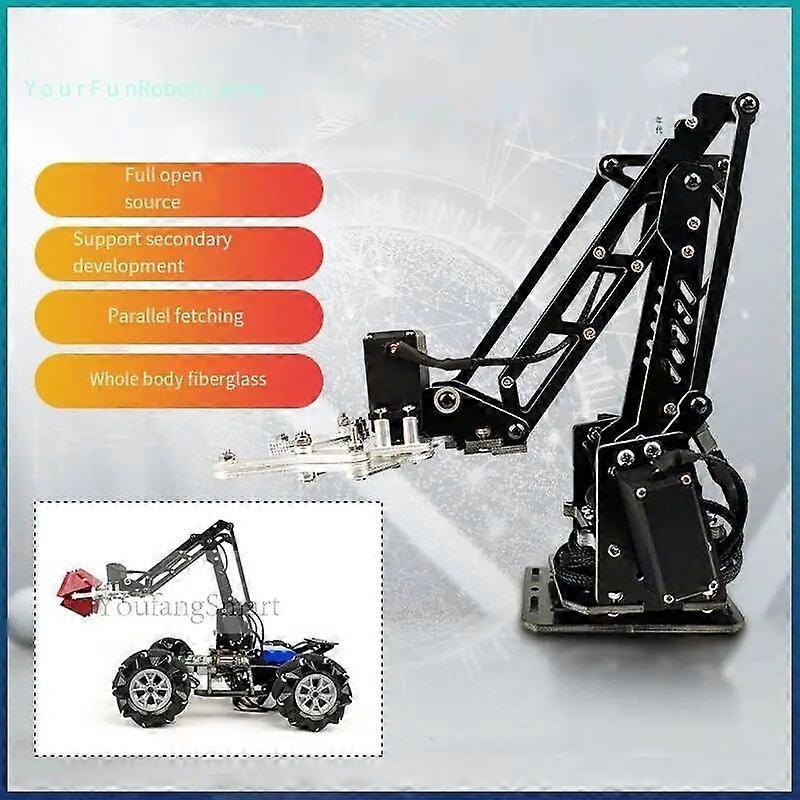 4 Dof Robotic arm Open Source Parallel Grasp 200mm Programmable Toys ...