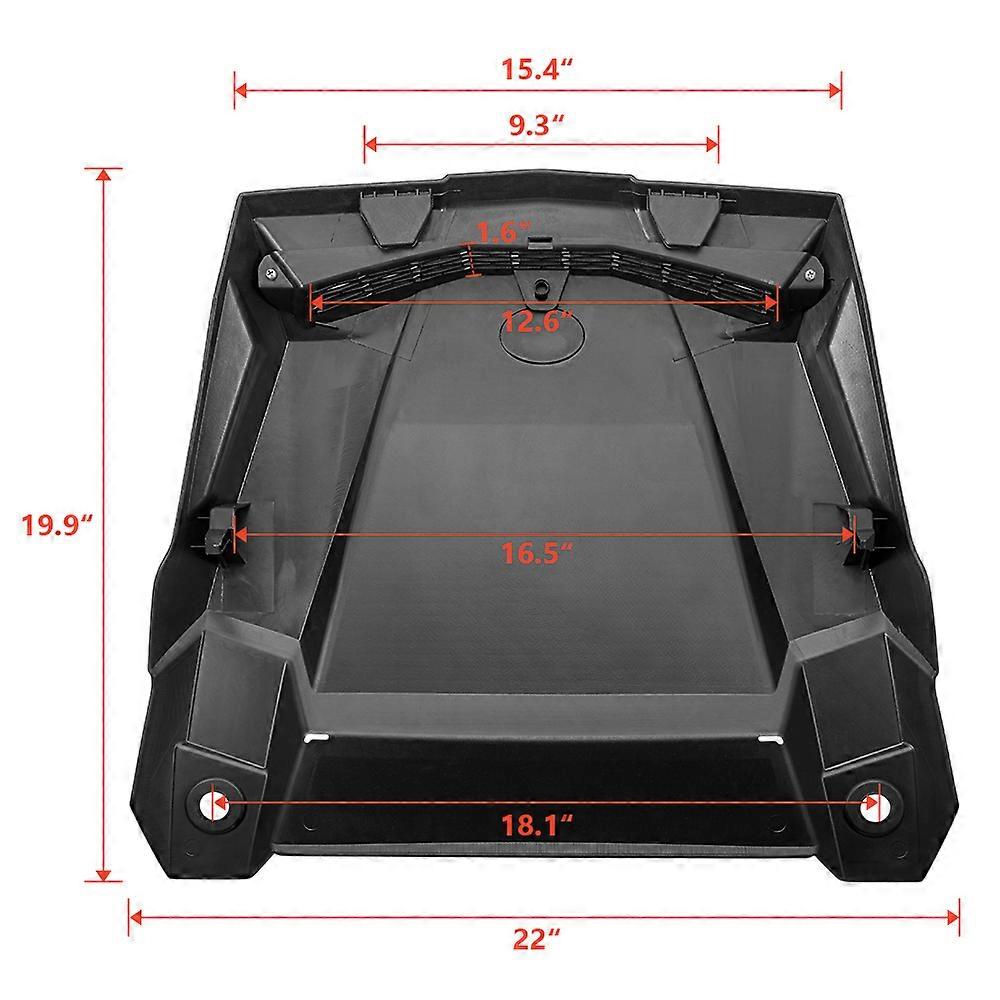Turbo Hood Scoop Air Intake Kit Compatible with Polaris RZR XP 1000 ...