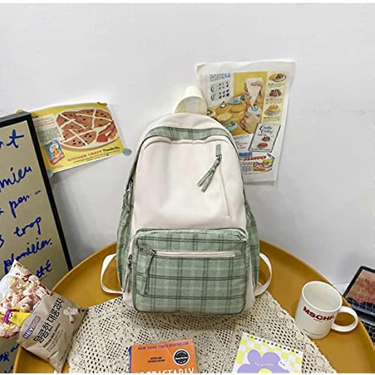 Kawaii Backpack Aesthetic Backpack Cute Backpack Preppy School Supplies ...