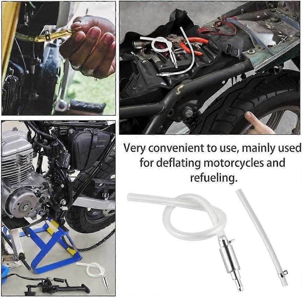 Motorcycle Brake Bleeder Kit Aluminum and PVC Syringe Motorcycle Brake ...