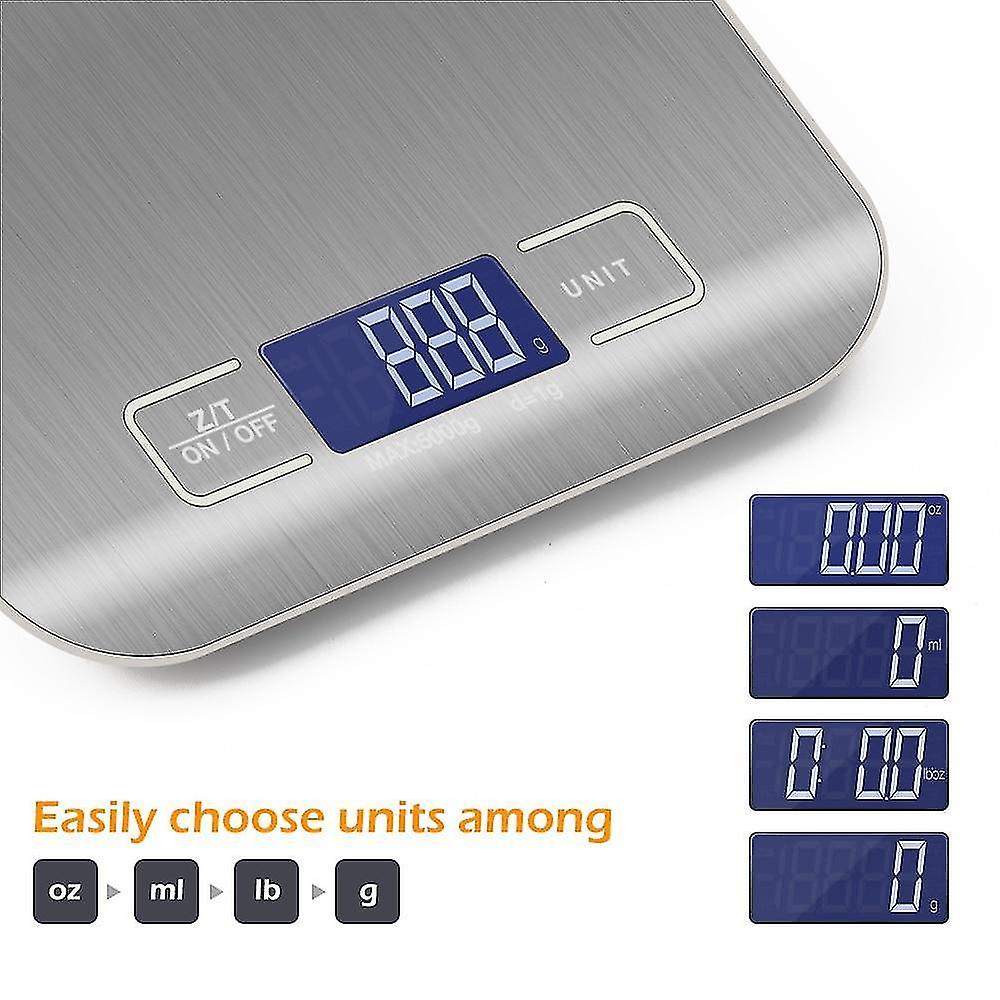 Measuring Scale Accessories Digital Kitchen Scale Food Scale Stainless ...