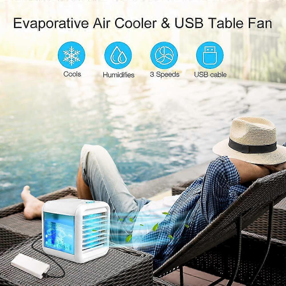 Personal Air Cooler, Usb Evaporative Coolers With Waterbox, Portable ...