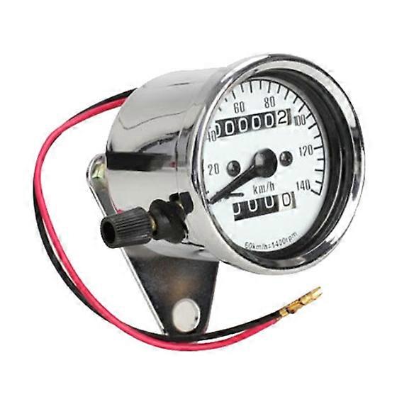 Motorcycle Mini Electronic Speedometer with Odometer Night Light ...
