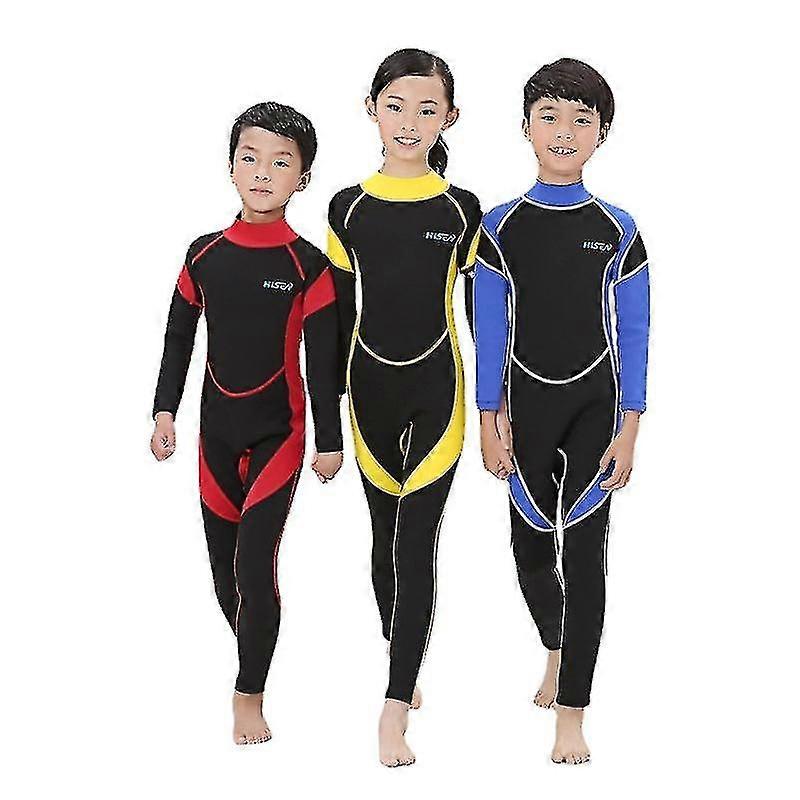 Kids Wetsuits 3mm Neoprene Children's Wetsuit For Boys Swimming Diving ...
