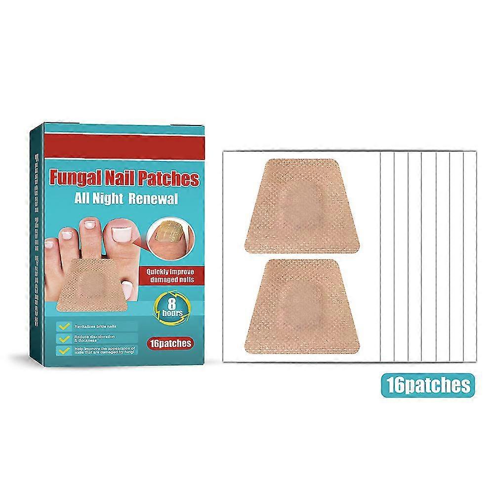 16-64pcs Nail Fungal Patches For Fungus Finger Toe Nail Repair Plaster ...
