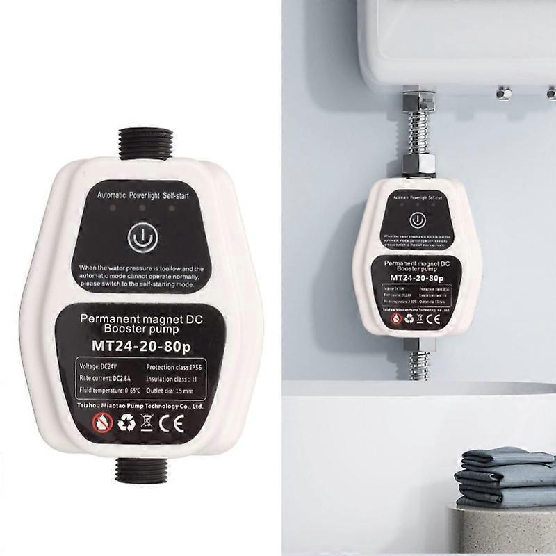 Water Pressure Booster Pump 100w 24v 25l Ip56 Intelligent Sensing ...