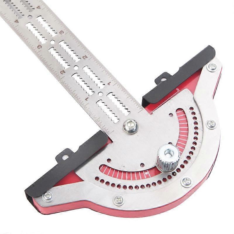 Protractors - 10 Inch Stainless Steel Protractor Woodworking Edge Ruler ...