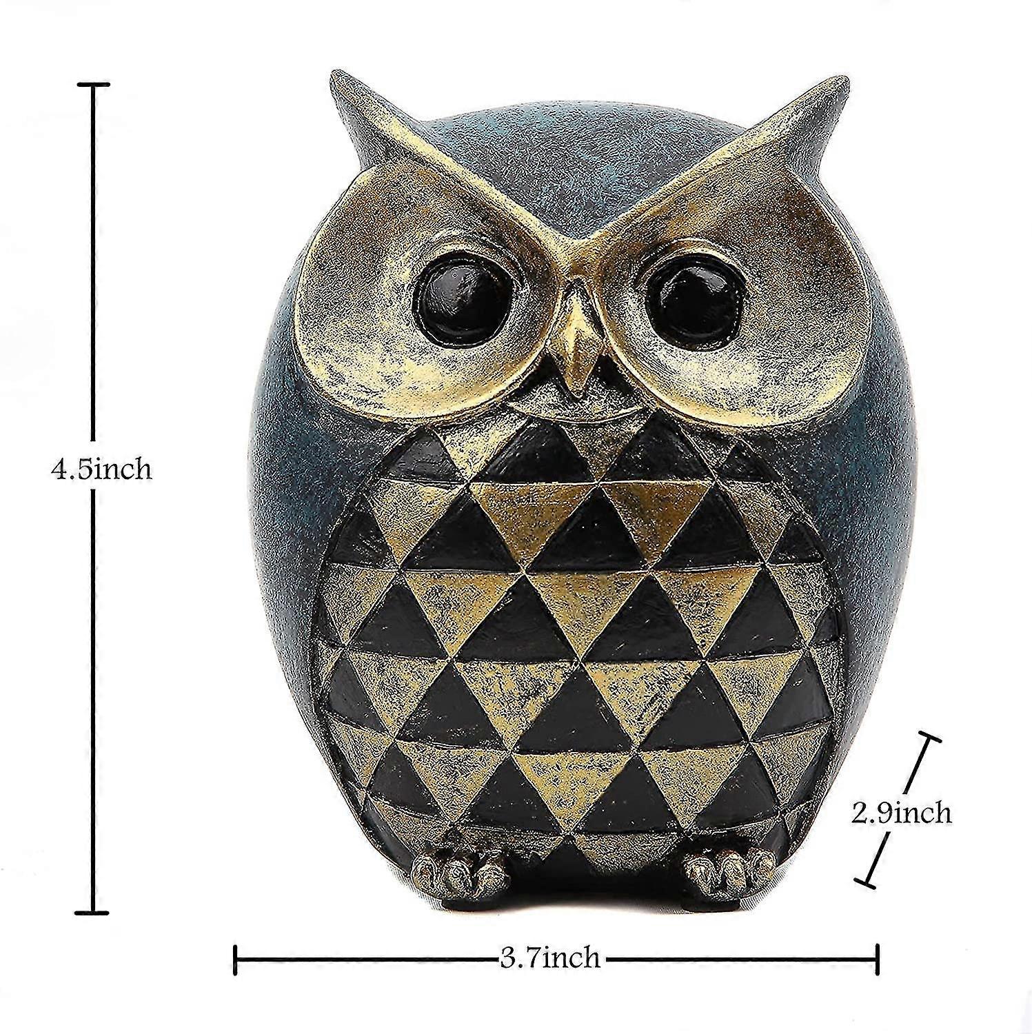 Owl Statue Home Decor,owl Figurines,owl Decor Animal Sculptures Gift ...