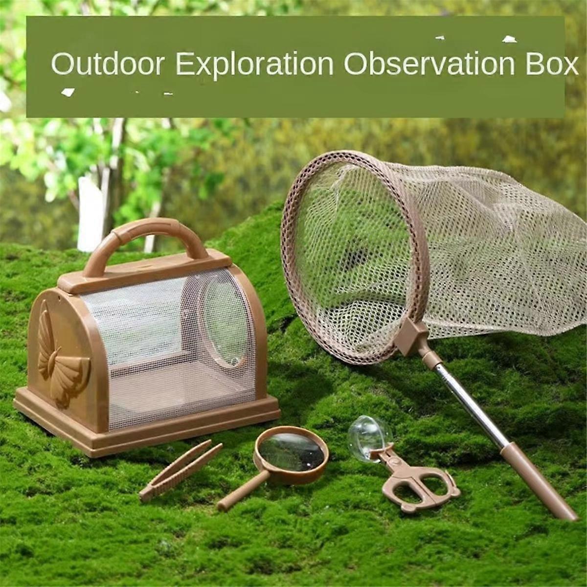 Kids Outdoor Exploration Kit - Insect Collector Set for Elementary ...