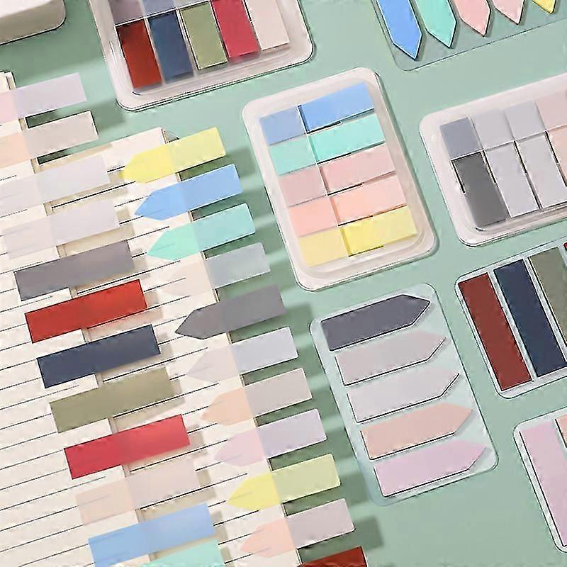 Sticky Index Labels For Marking Books Arrow Banner Labels Colorful ...