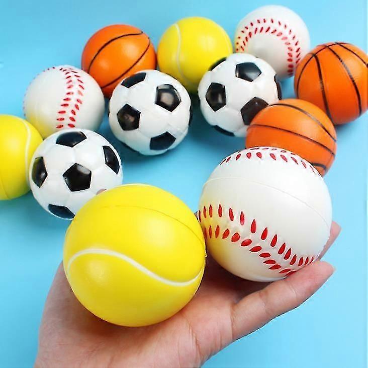 Set Of 4 Balls For Children Soft Soccer Ball Children's Solid Foam ...