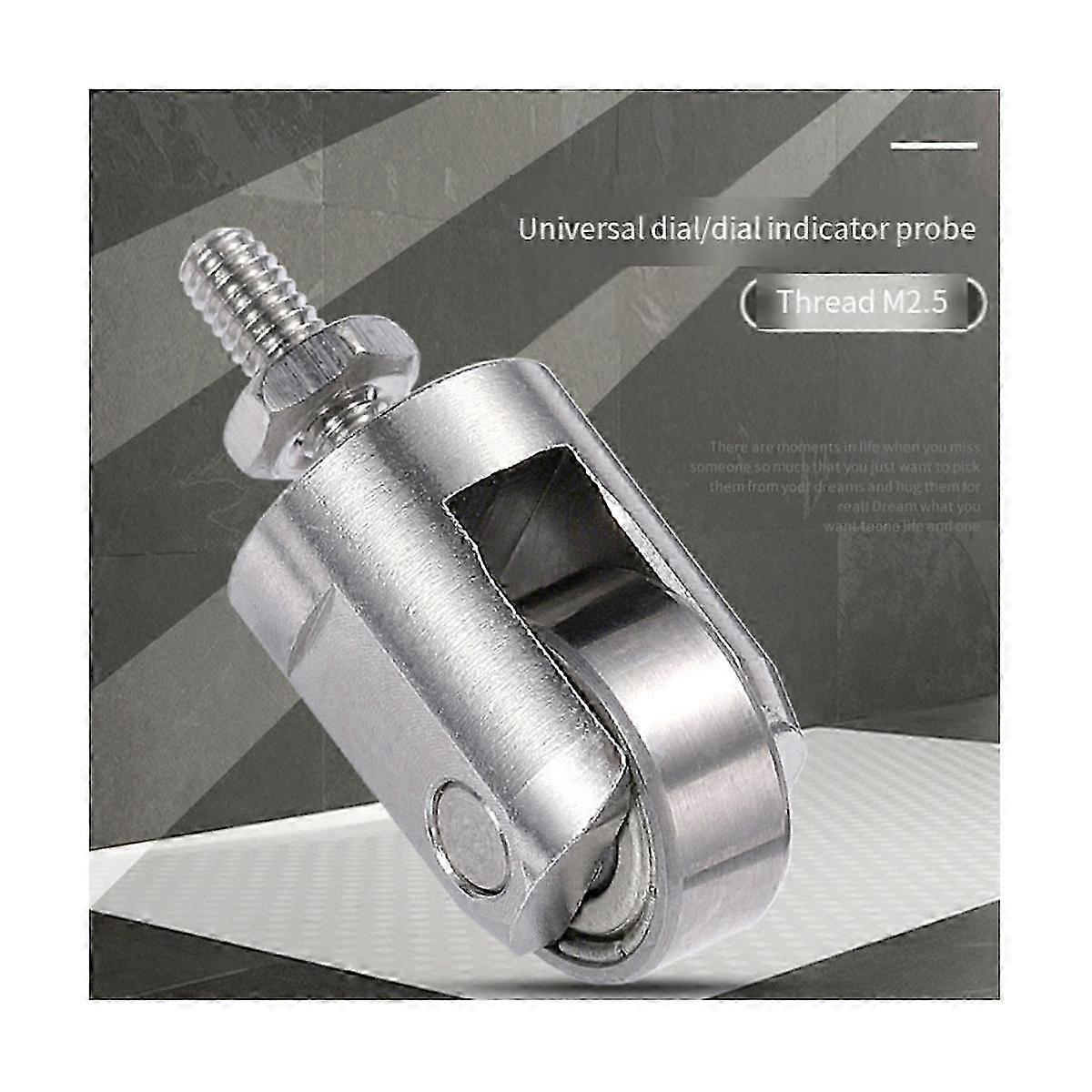 Roller Contact Point for Dial Indicator 10mm Diameter Wheel M2.5 Thread ...