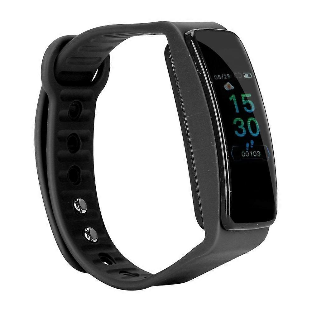 Touch Screen Sports Smart Bracelet Silicone Wrist Band Watch Heart Rate ...