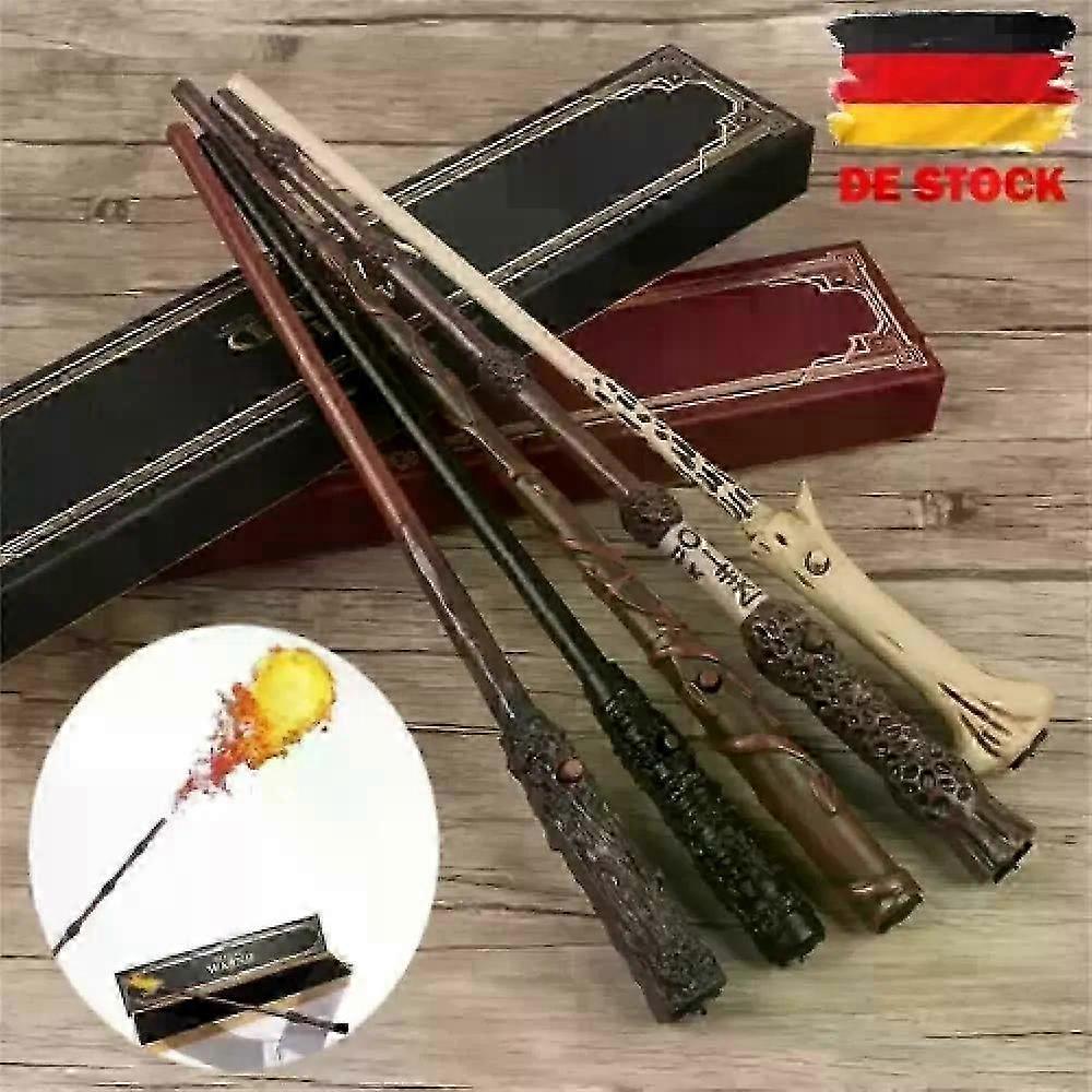 Harry Potter Magic Wand with Real Flame Effect and Light Projection for ...