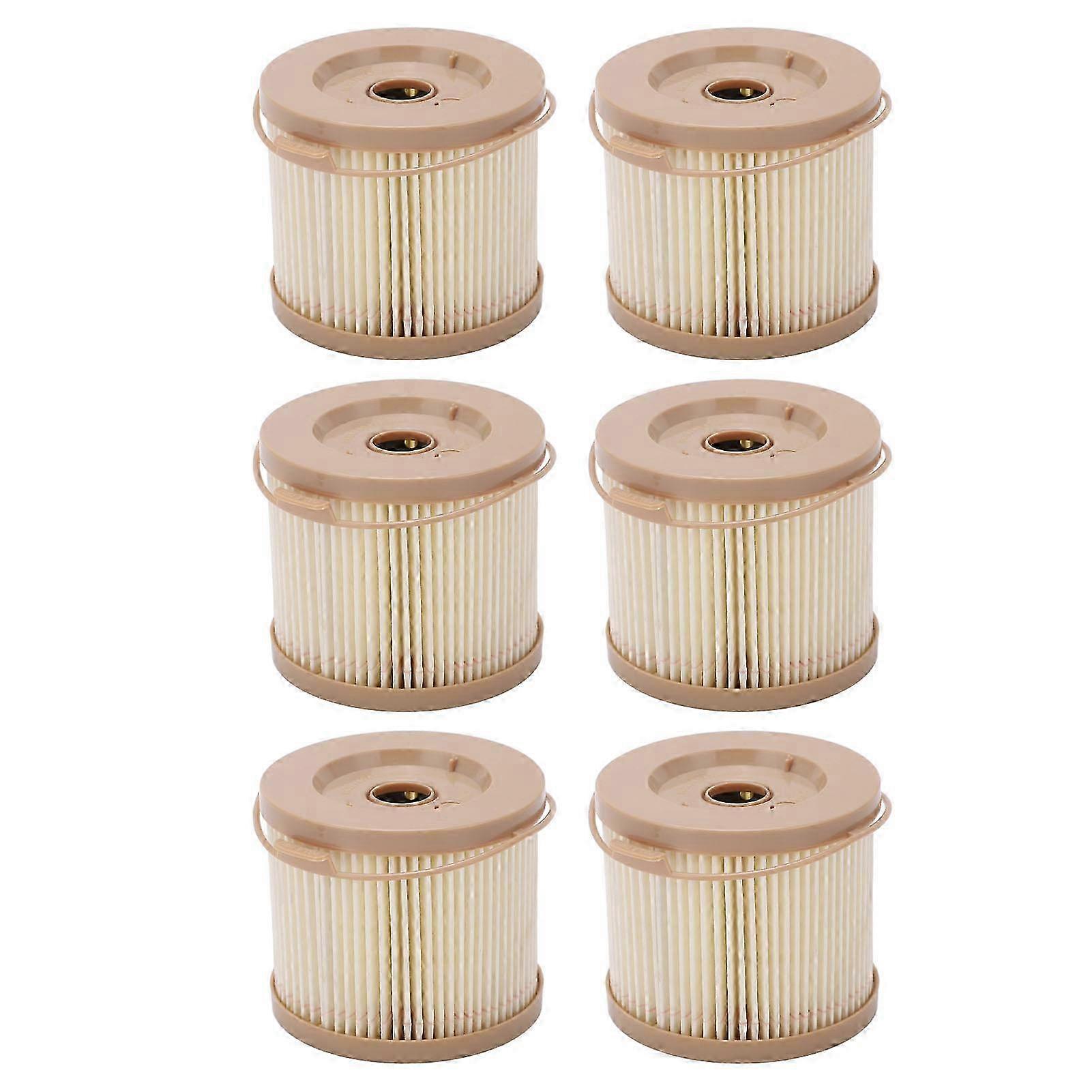 6Pcs Fuel Filter Water Separator Replacement Kit for RACOR 2010PM/500FG ...