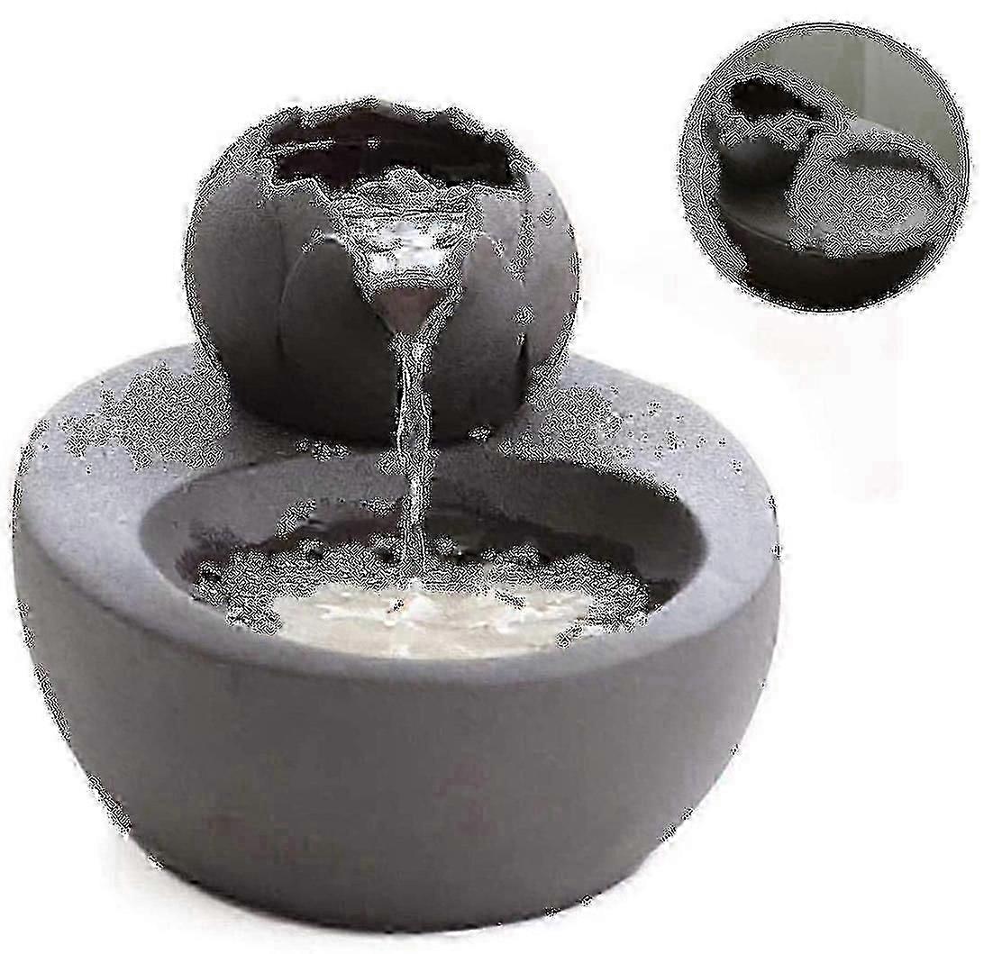 Lotus Vertical Automatic Circulation Filter Ceramic Cat Fountain for ...