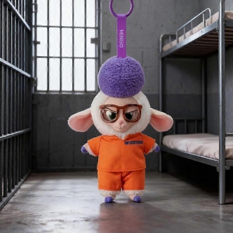 Unisex Trendy Zootopia Collectible: Disney Cartoon Plush Toy Pendant in ...