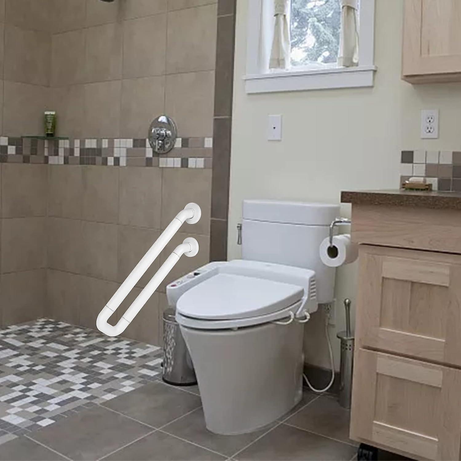 Wall Mounted Handrail with Non-Slip Surface, U Shaped Handrail with ...