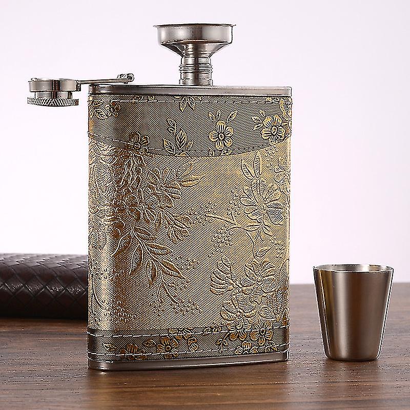 1stainless Steel 8oz Hip Flask - Flasks For Liquor With Funneldurable ...