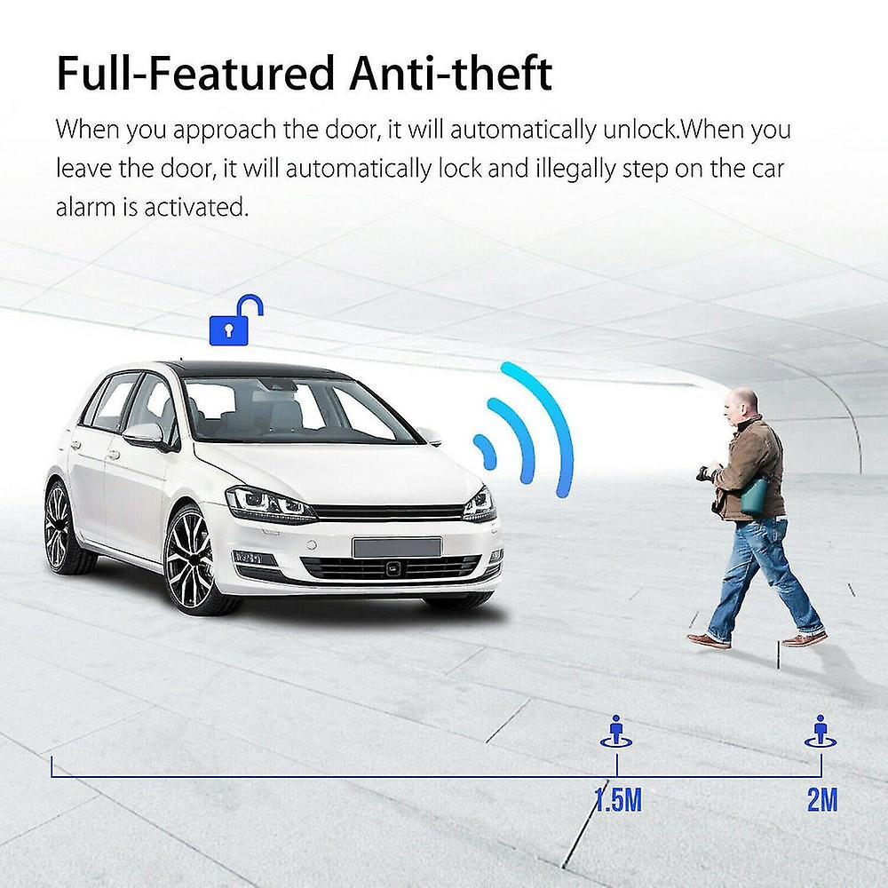 Car Suv Pke Keyless Entry Engine Start Alarm System Push Button Start ...